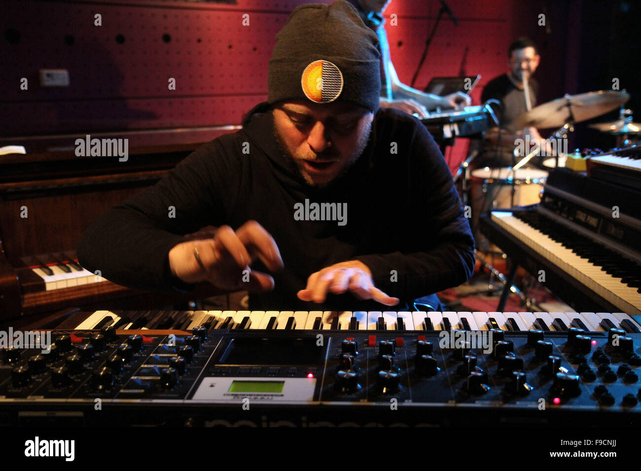 Mark Guiliana, Jason Lindner Stock Photo - Alamy