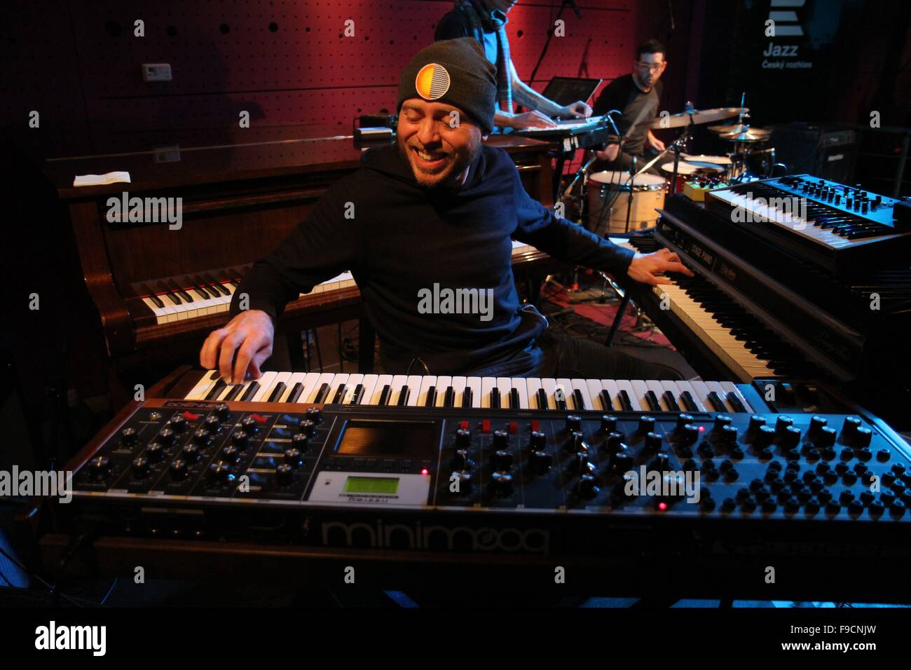 Mark Guiliana, Jason Lindner Stock Photo - Alamy