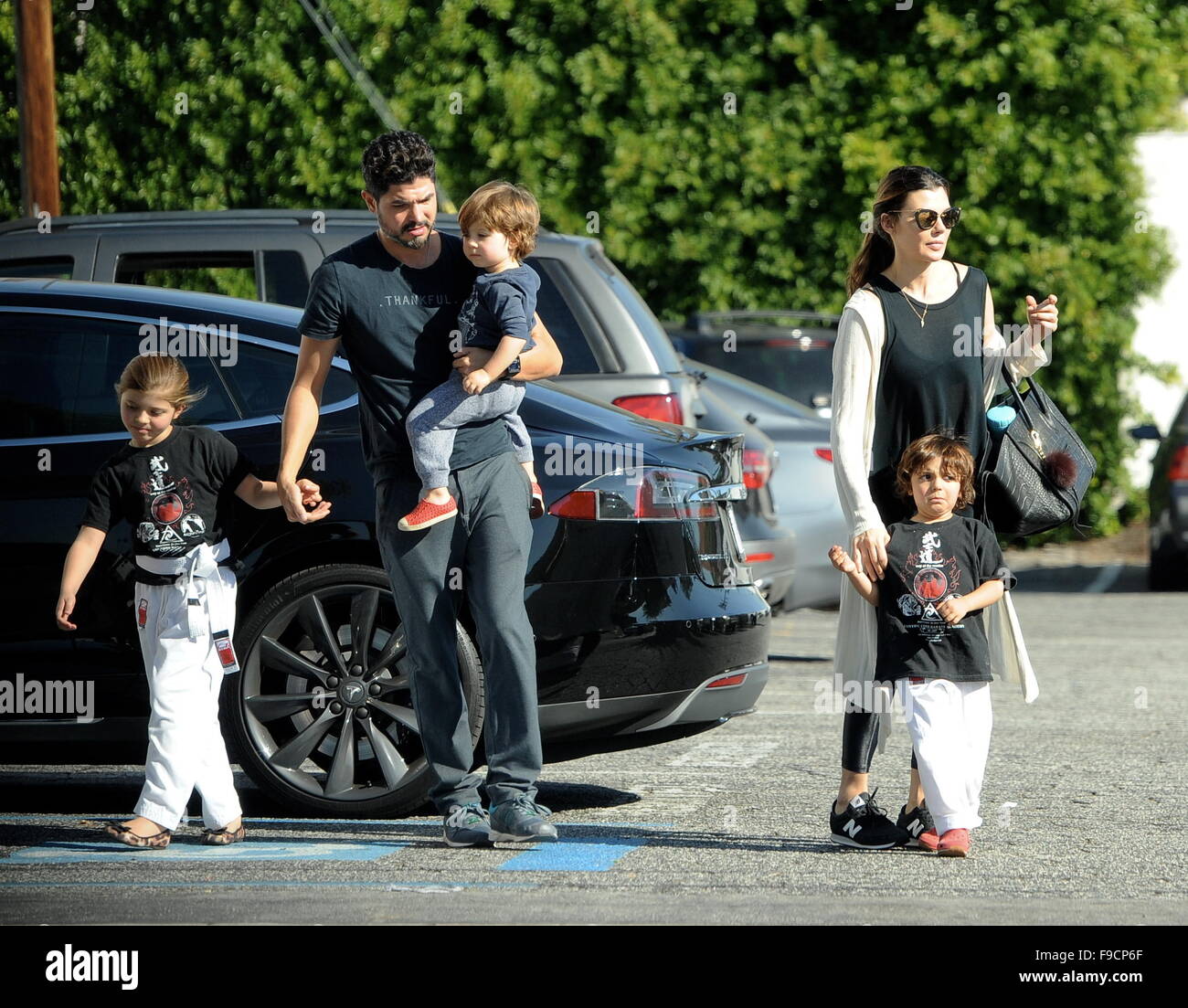 Ali Landry and her husband Alejandro Monteverde take their 3 children ...