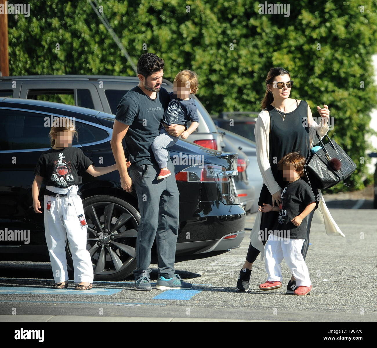 Ali Landry and her husband Alejandro Monteverde take their 3 children ...