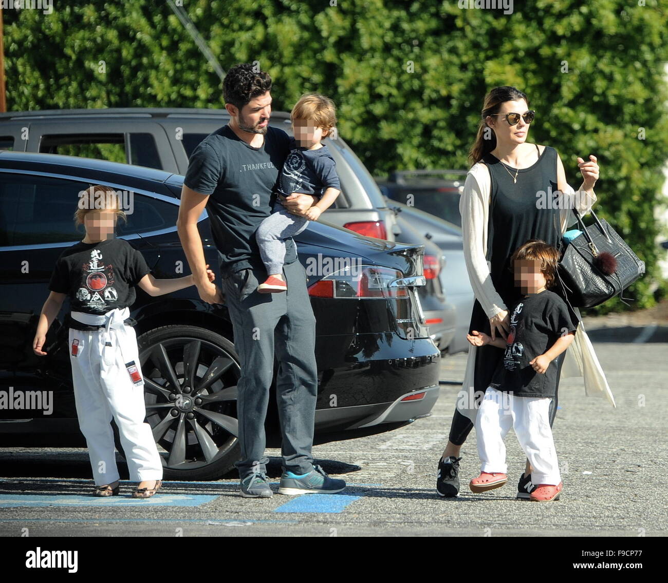 Ali Landry and her husband Alejandro Monteverde take their 3 children ...