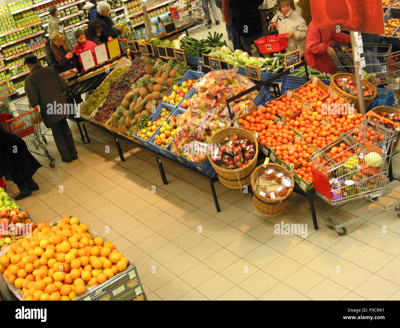 In the Supermarket Stock Photo - Alamy