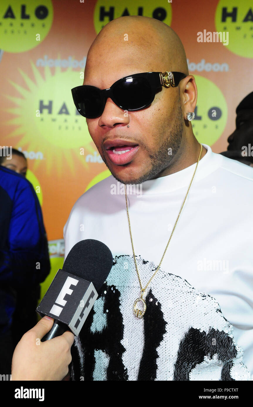Nickelodeon Halo Awards 2015 at Pier 36 - Arrivals Featuring: Flo Rida ...