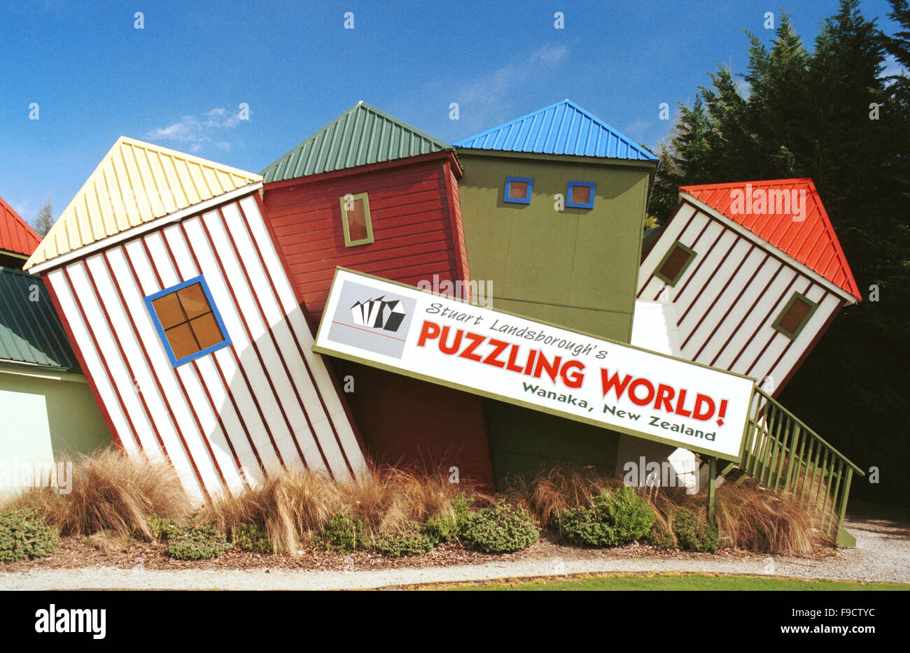 Puzzling world new zealand hi-res stock photography and images - Alamy