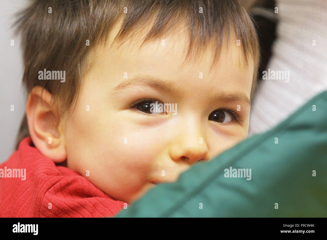 Face of Smily Young Boy Stock Photo - Alamy