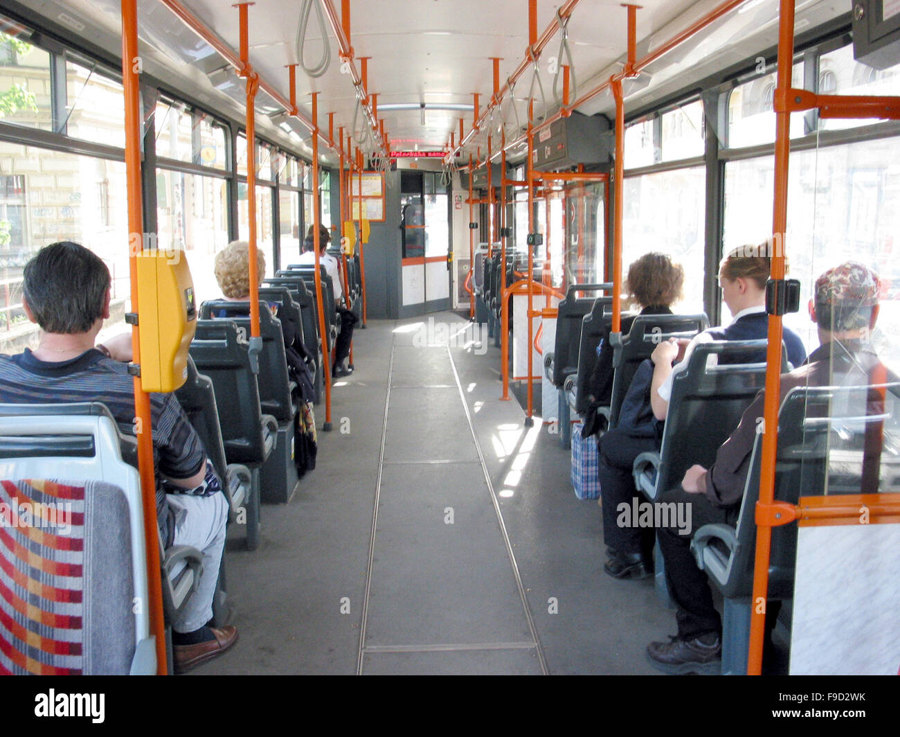 Interiors of buses hi-res stock photography and images - Alamy