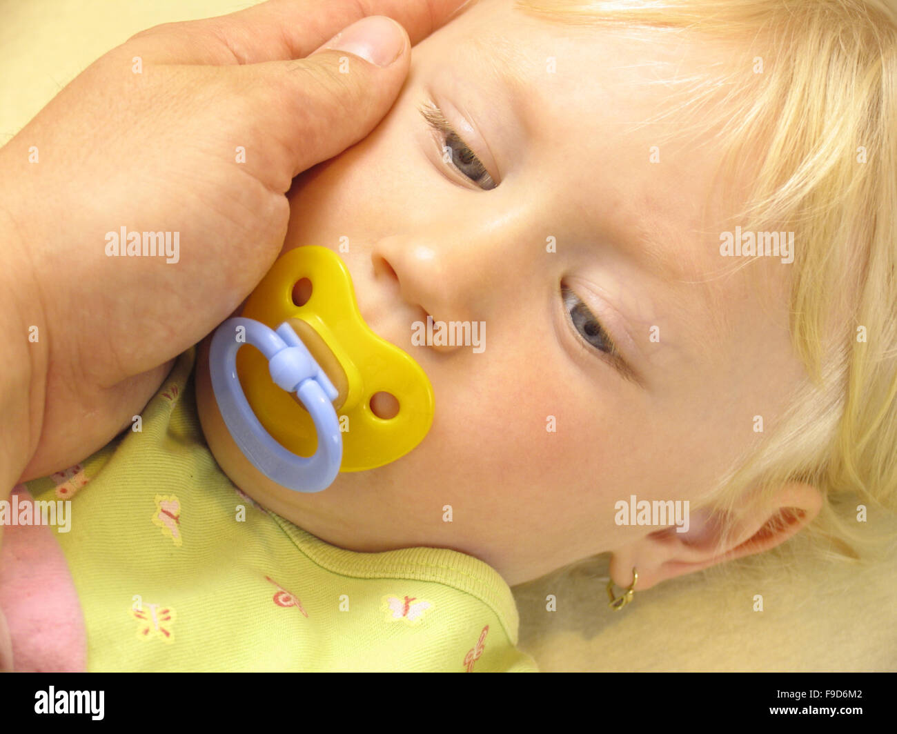 Girl with dummy hi-res stock photography and images - Alamy