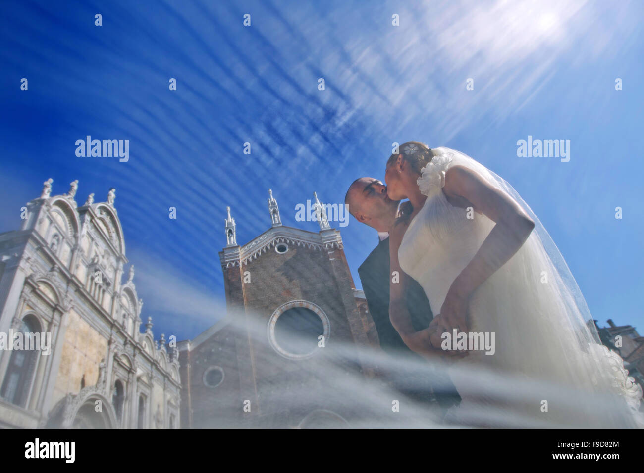 Bride and groom Stock Photo - Alamy