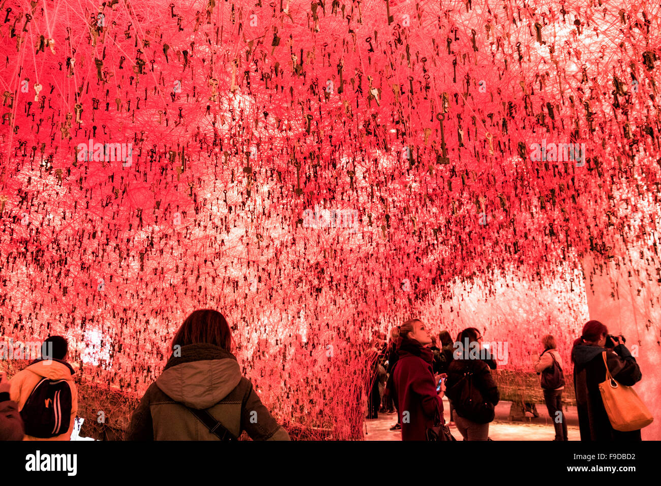 Chiharu Shiota's 'The Key in the Hand' at the Japanese Pavilion at the ...