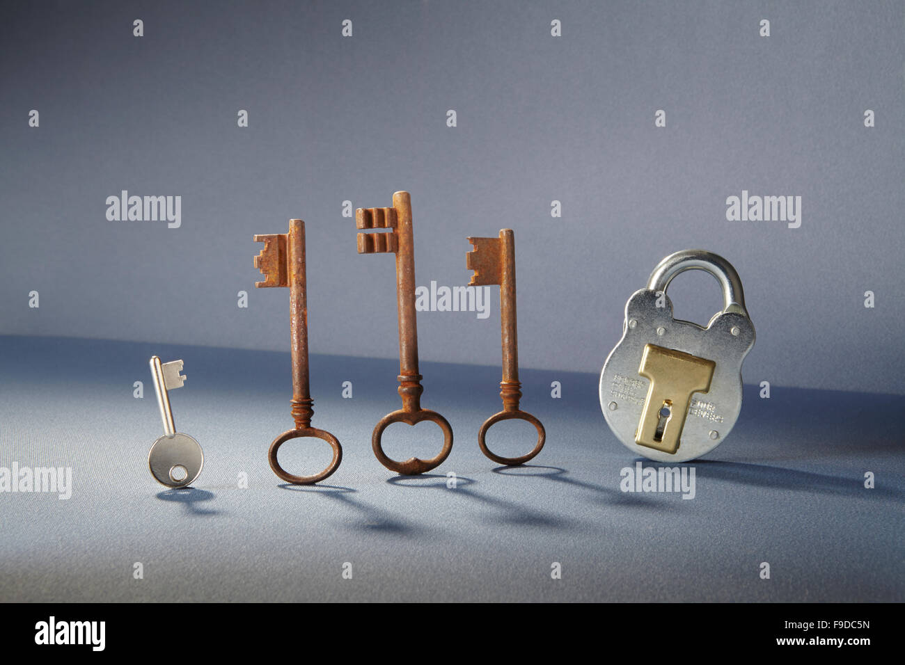 Lock and Key - Concept Stock Photo - Alamy