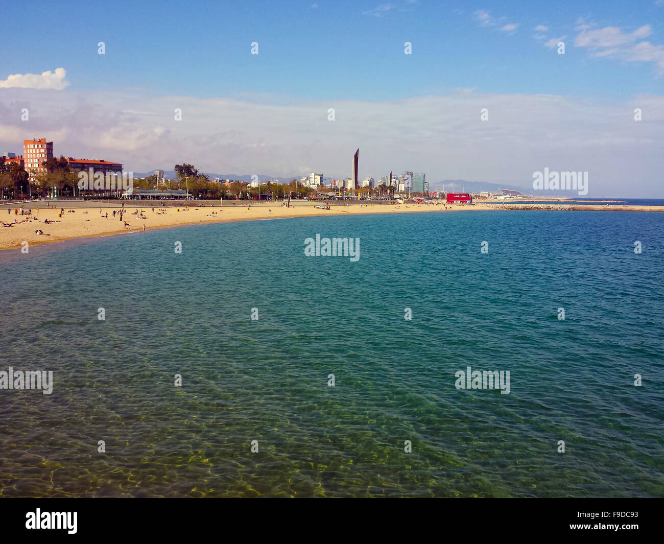 Skyline in summer sea skyline hi-res stock photography and images - Alamy