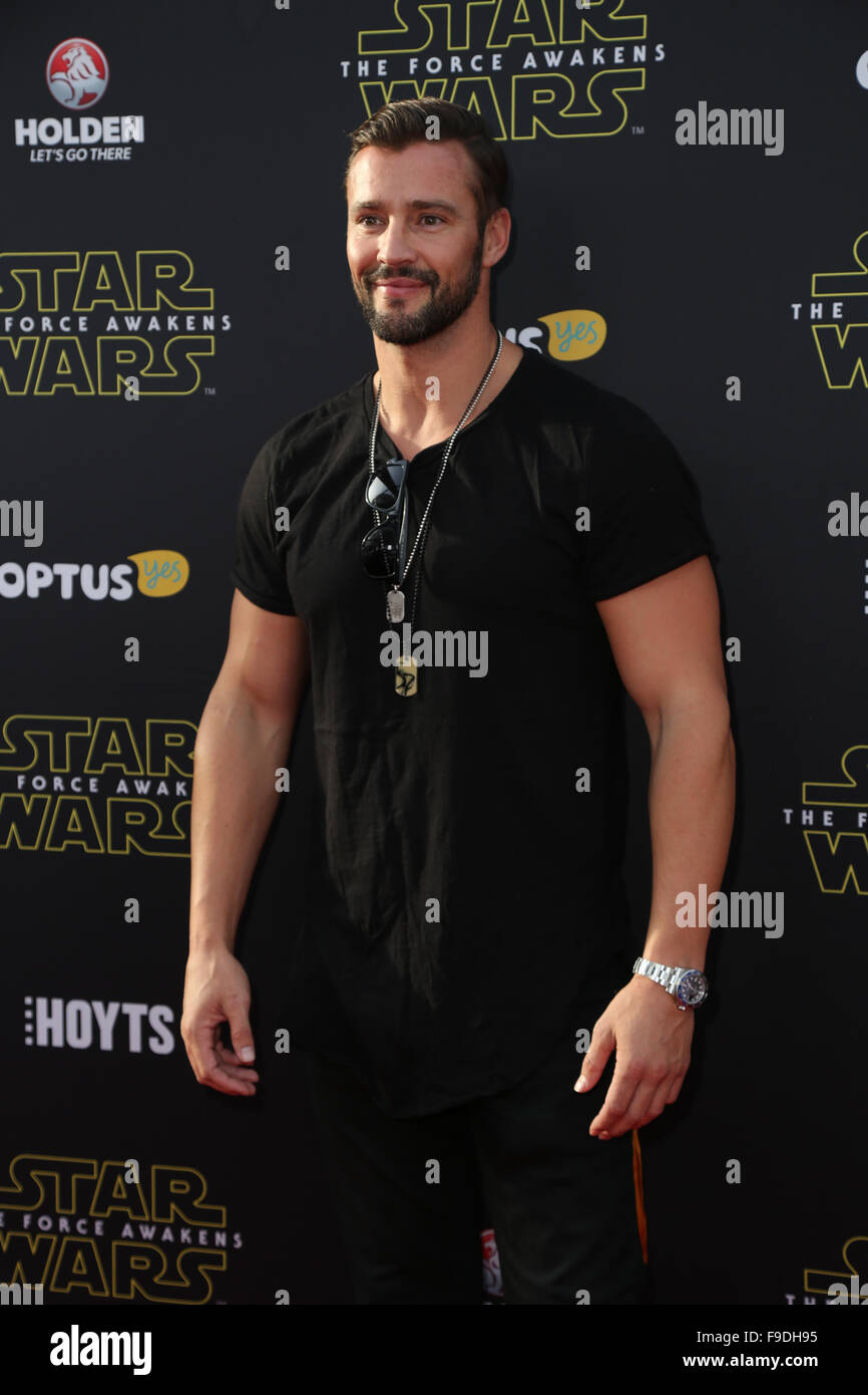 Sydney, Australia. 16 December 2015. Model Kris Smith arrives on the ...