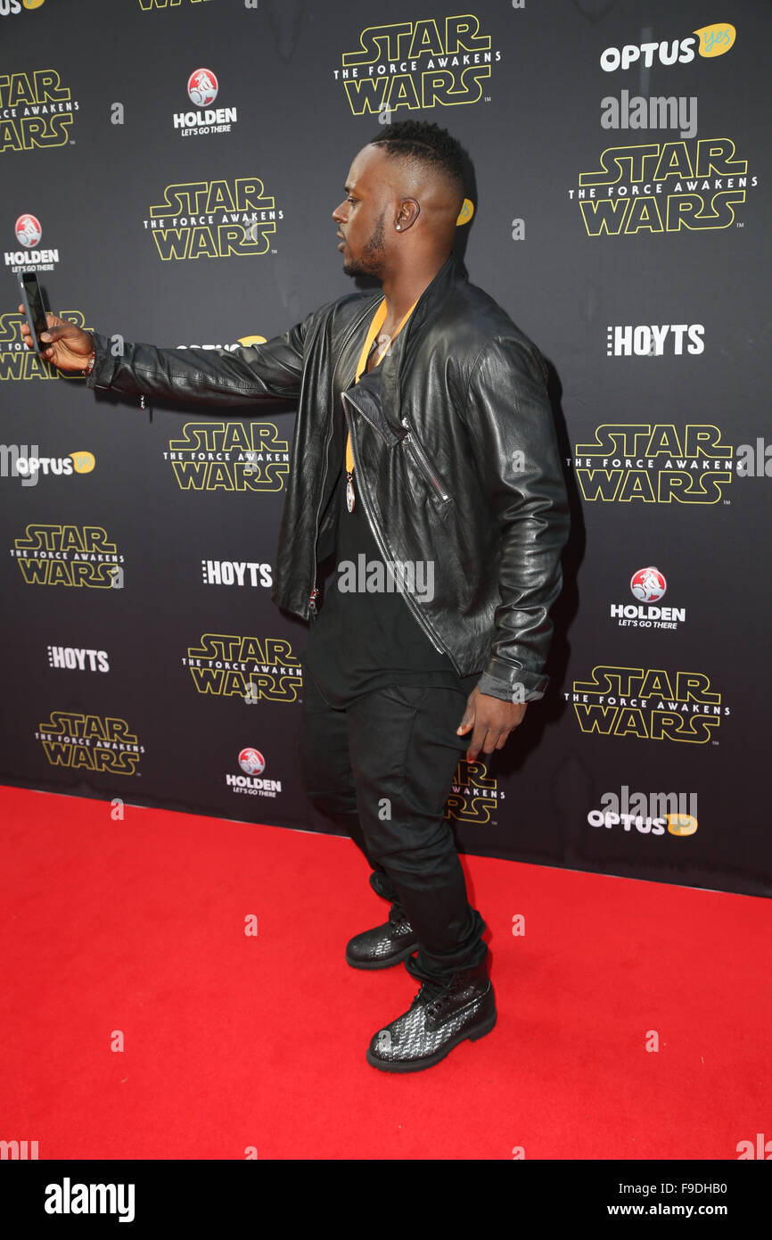 Sydney, Australia. 16 December 2015. Musician Tim Omaji (a.k.a ...