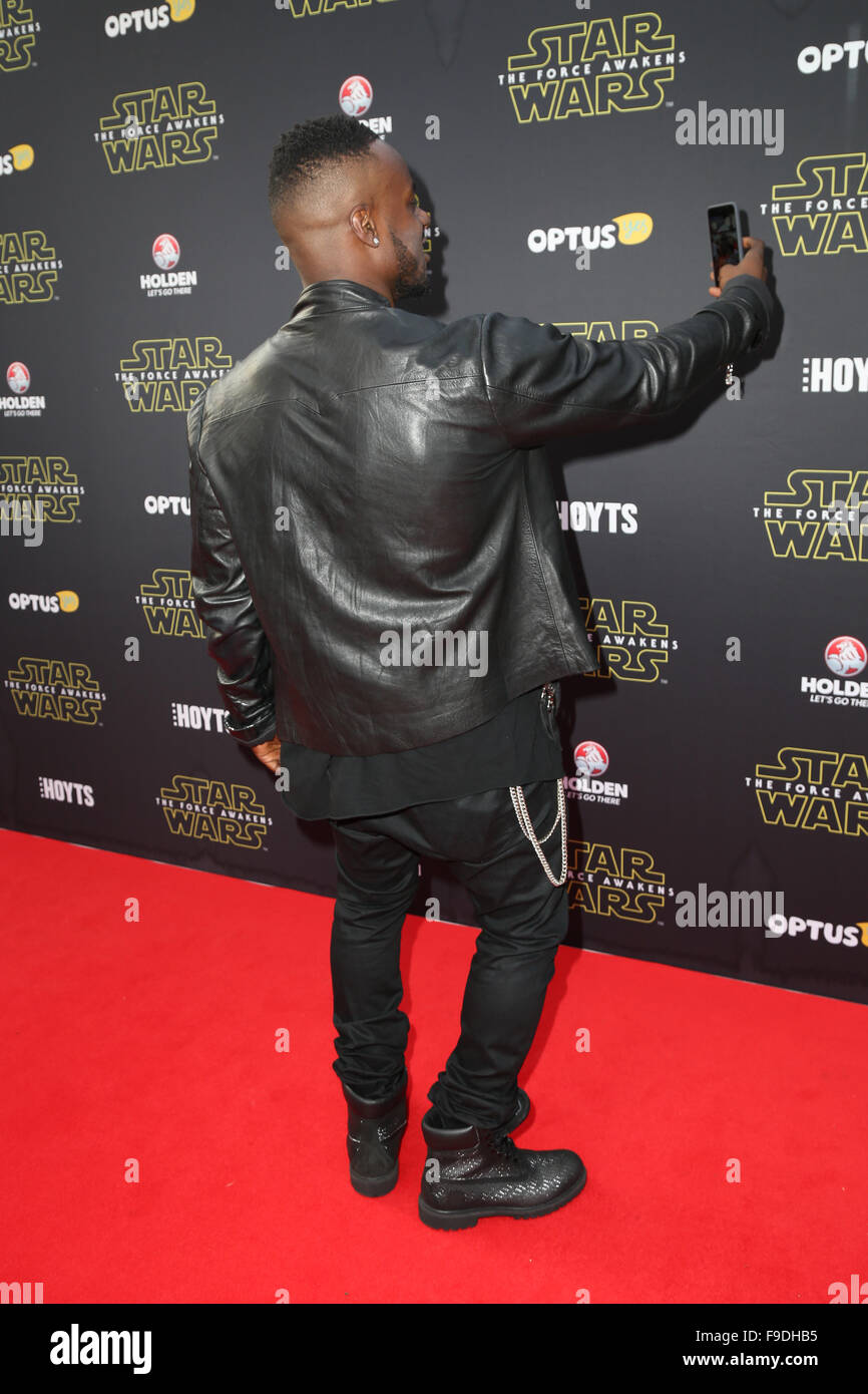 Sydney, Australia. 16 December 2015. Musician Tim Omaji (a.k.a ...