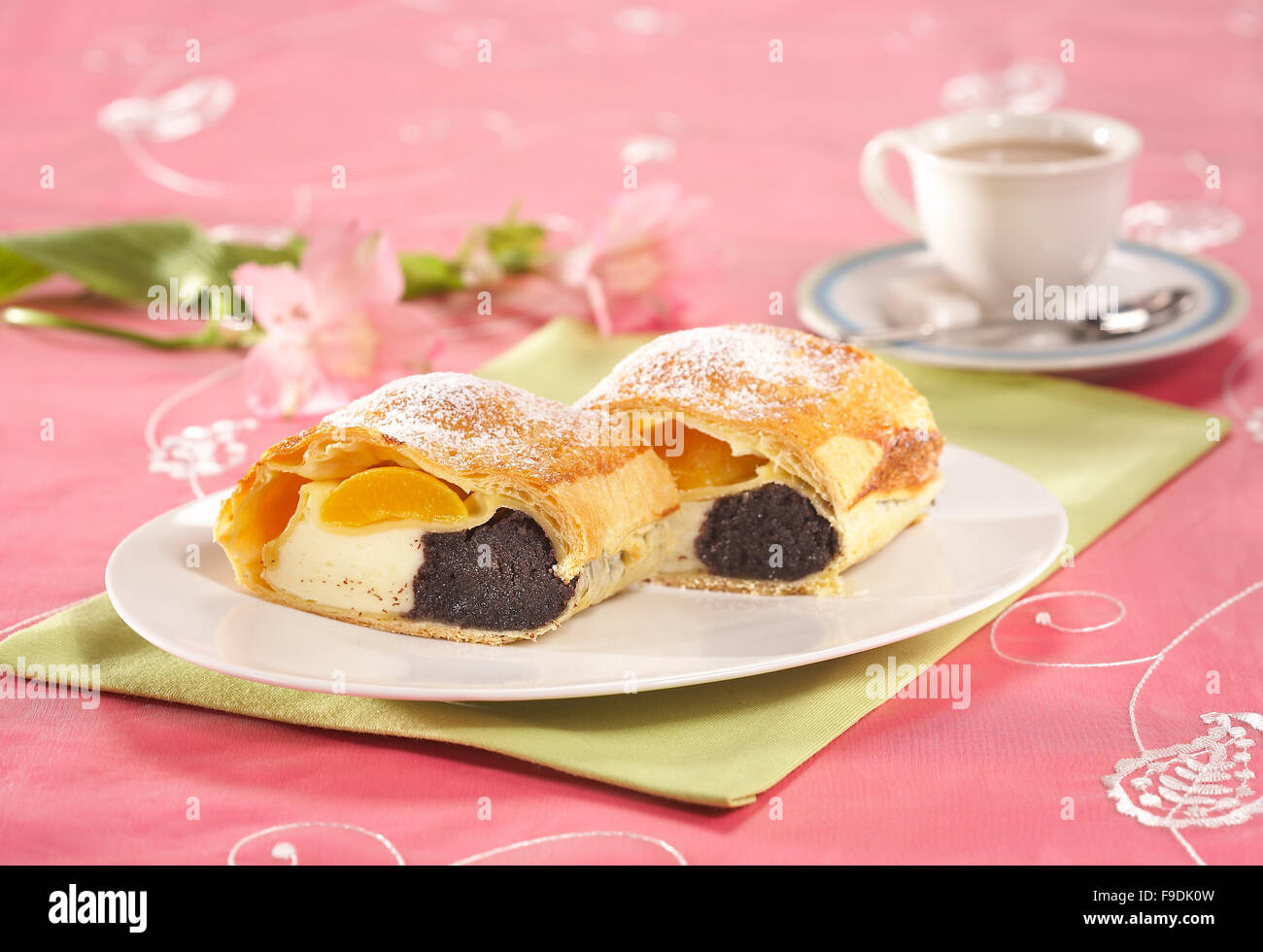 Curd strudel hi-res stock photography and images - Alamy