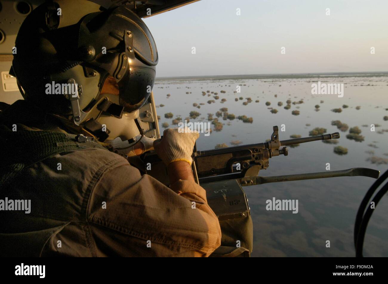 Gunner helicopter hi-res stock photography and images - Alamy