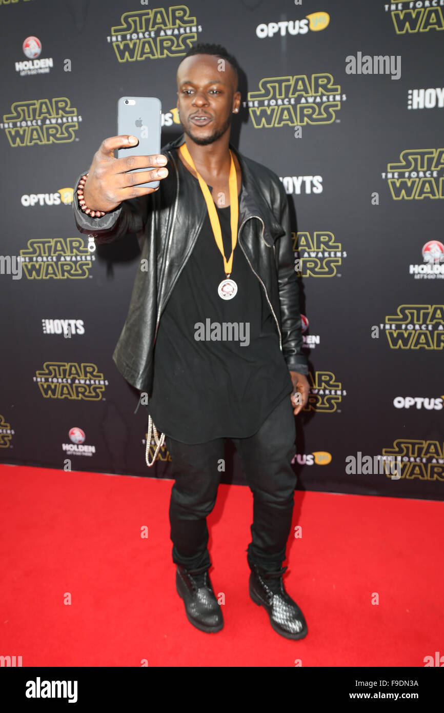 Sydney, Australia. 16 December 2015. Musician Tim Omaji (a.k.a ...