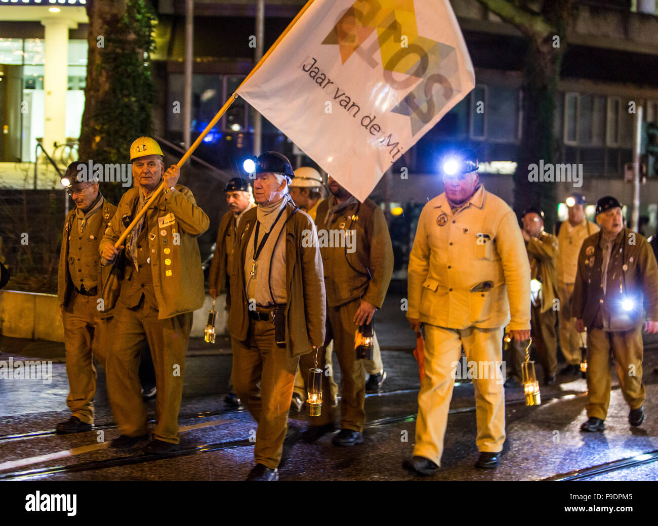 Annual meeting of historic coal miners association, in typical dress ...