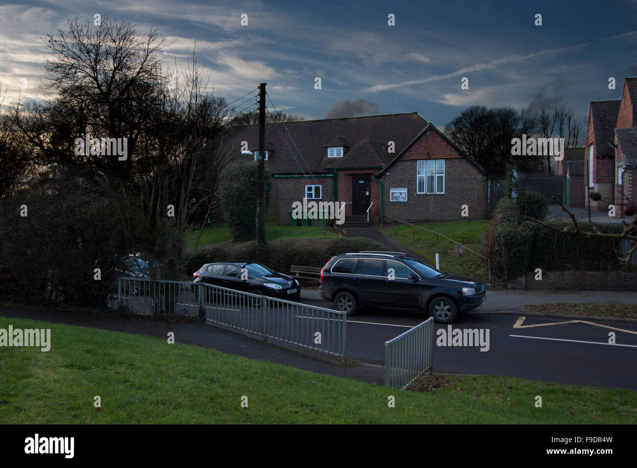 Rusper Village Hall Stock Photo - Alamy