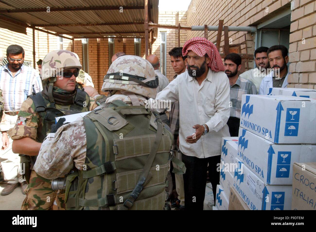 Italian military intervention in Iraq (10/2004), delivery of ...