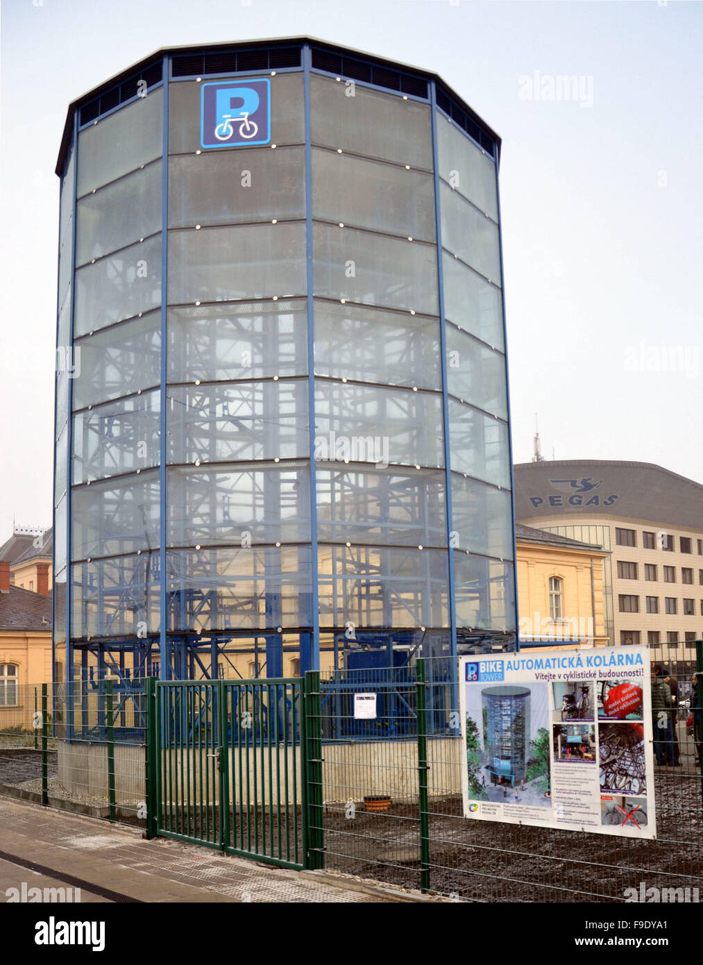 New robotic parking for bikes BIKE TOWER in Prerov, the third of its ...