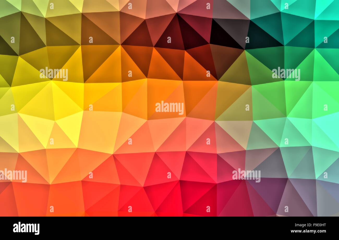 Abstract color polygonal triangle patterns Stock Photo - Alamy