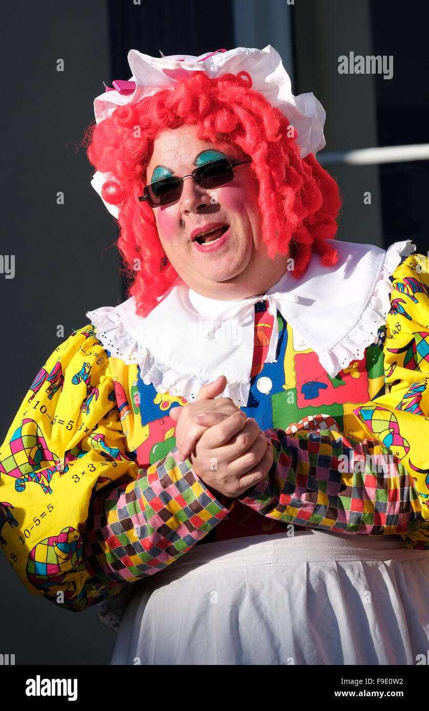 Pantomime lady hi-res stock photography and images - Alamy