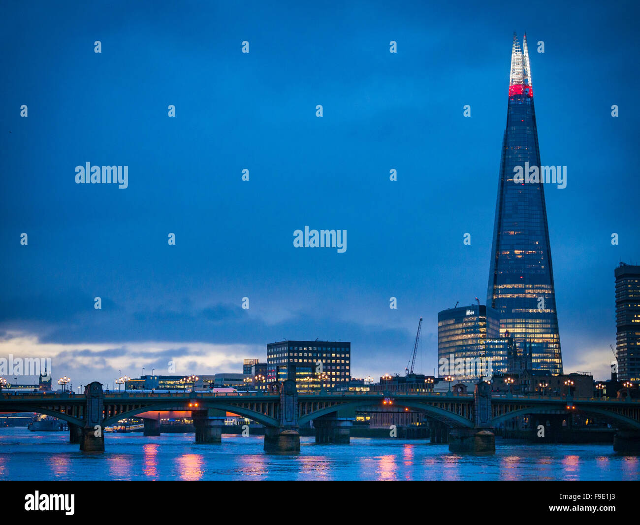 Shard london christmas hi-res stock photography and images - Alamy
