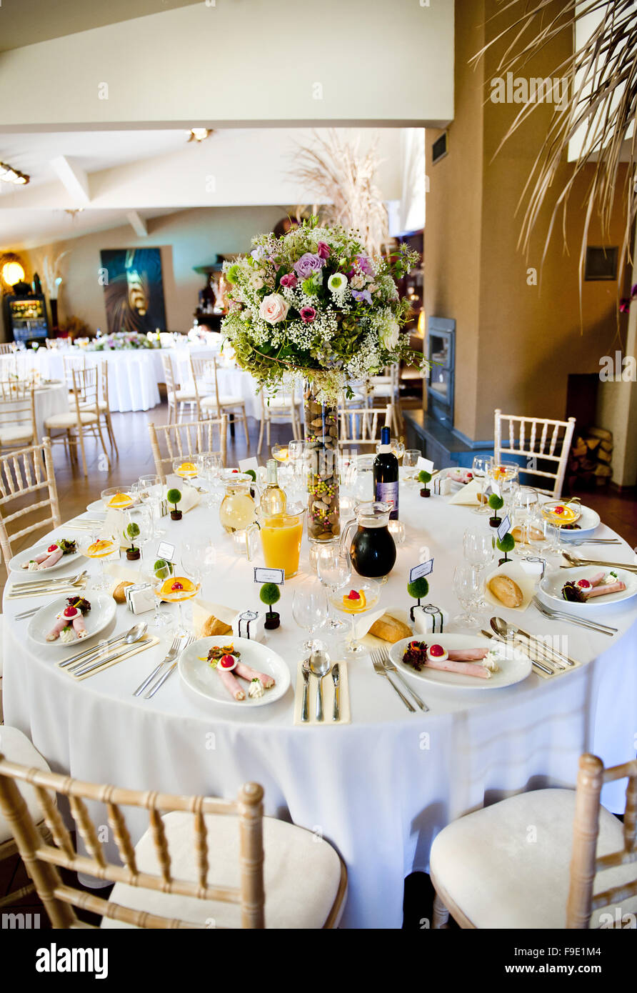 Beautiful event decoration for various celebration style Stock Photo ...