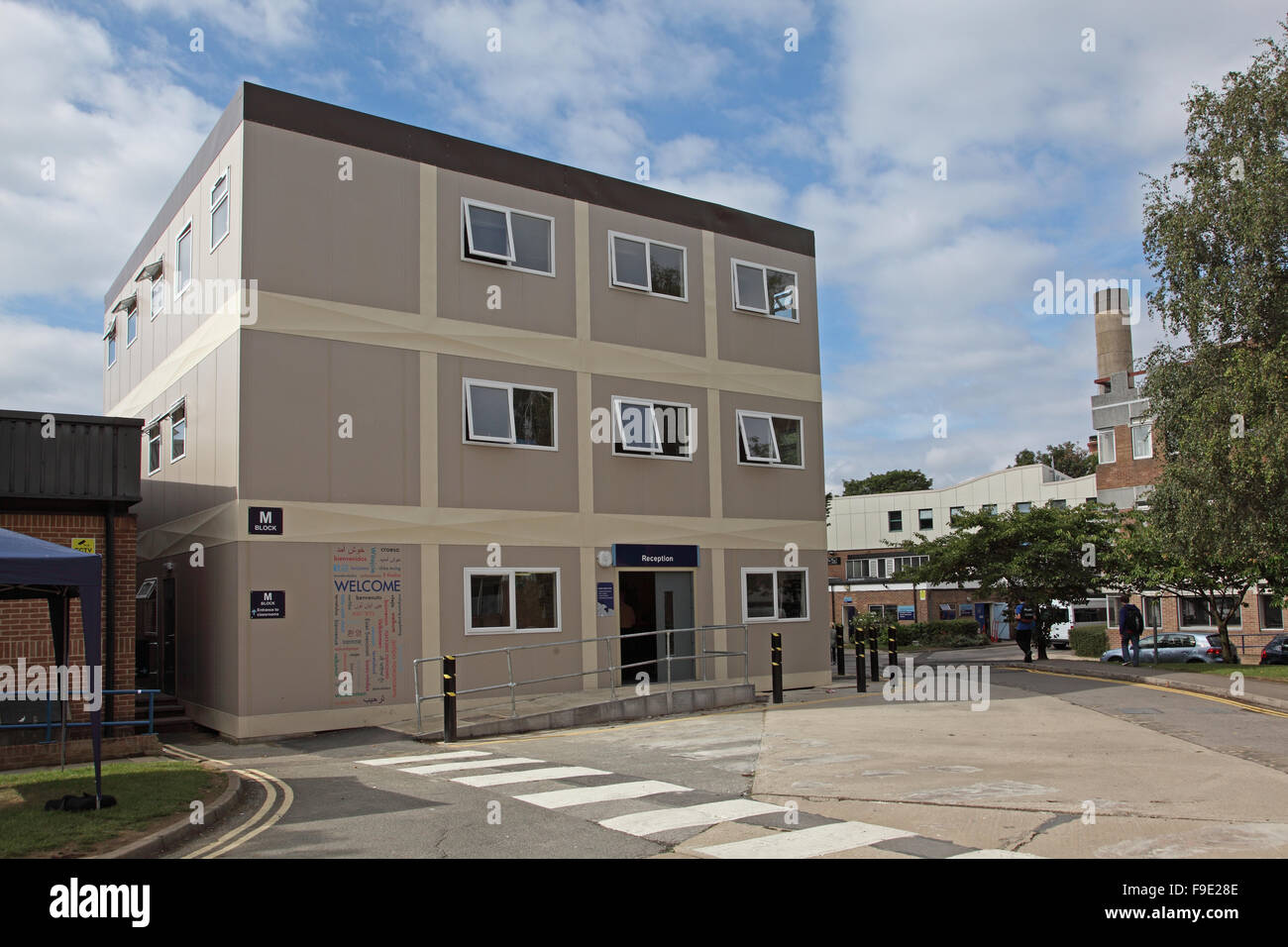 A new, three storey, modular teaching block at the Oxpens Campus at ...