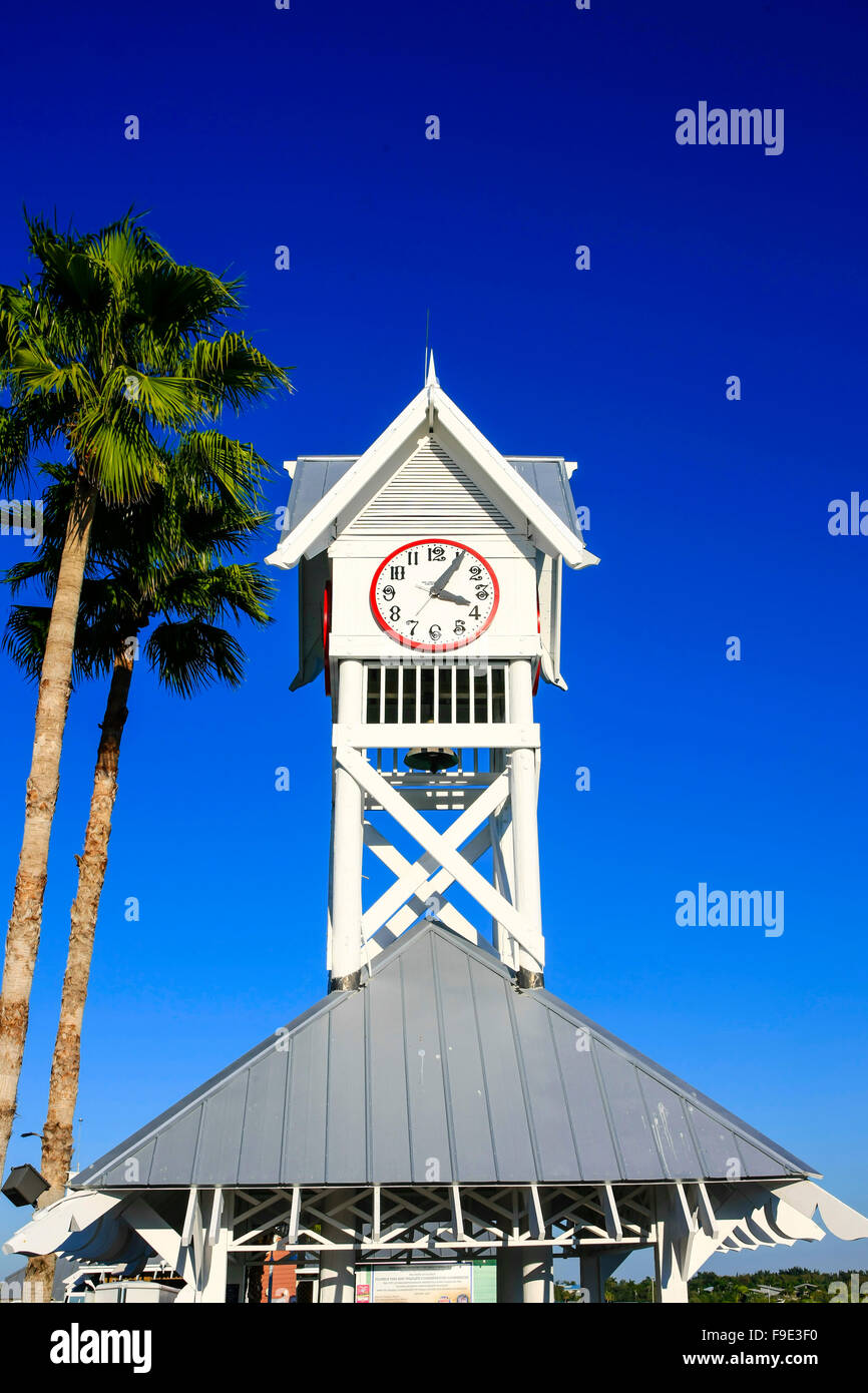 Palm beach promenade clock tower hi-res stock photography and images ...