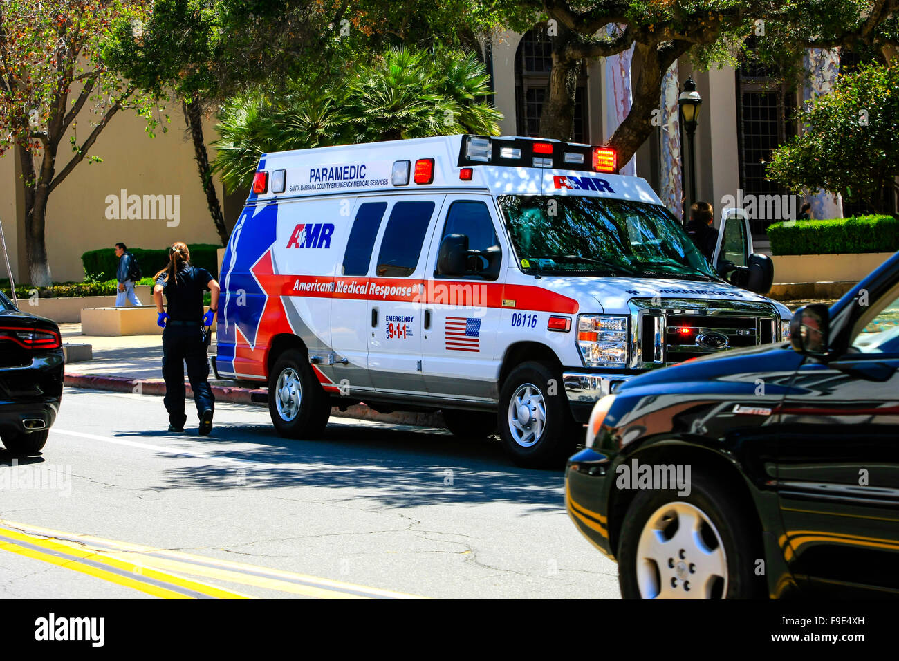 Siren ambulance usa hi-res stock photography and images - Alamy