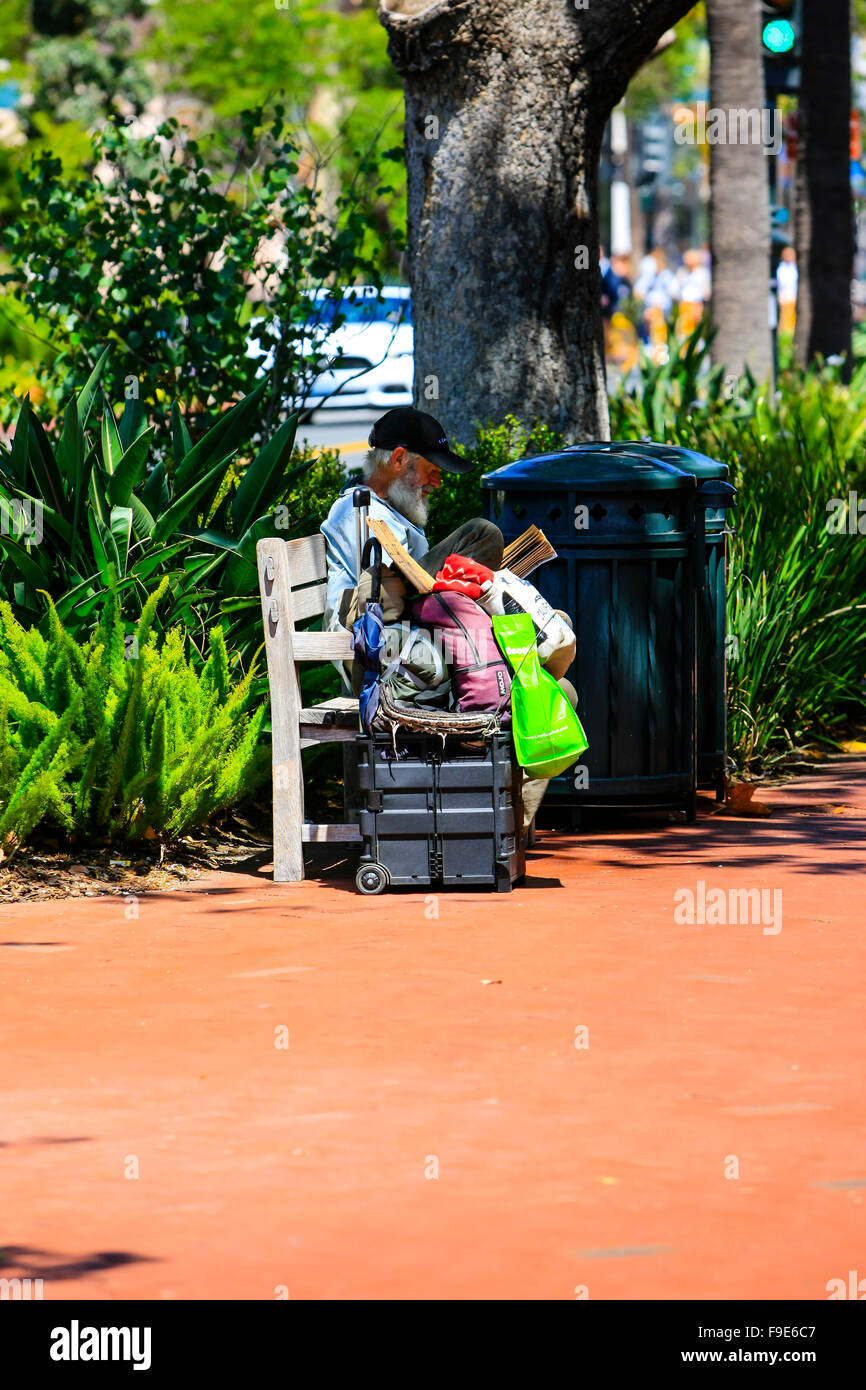Homeless santa barbara hi-res stock photography and images - Alamy