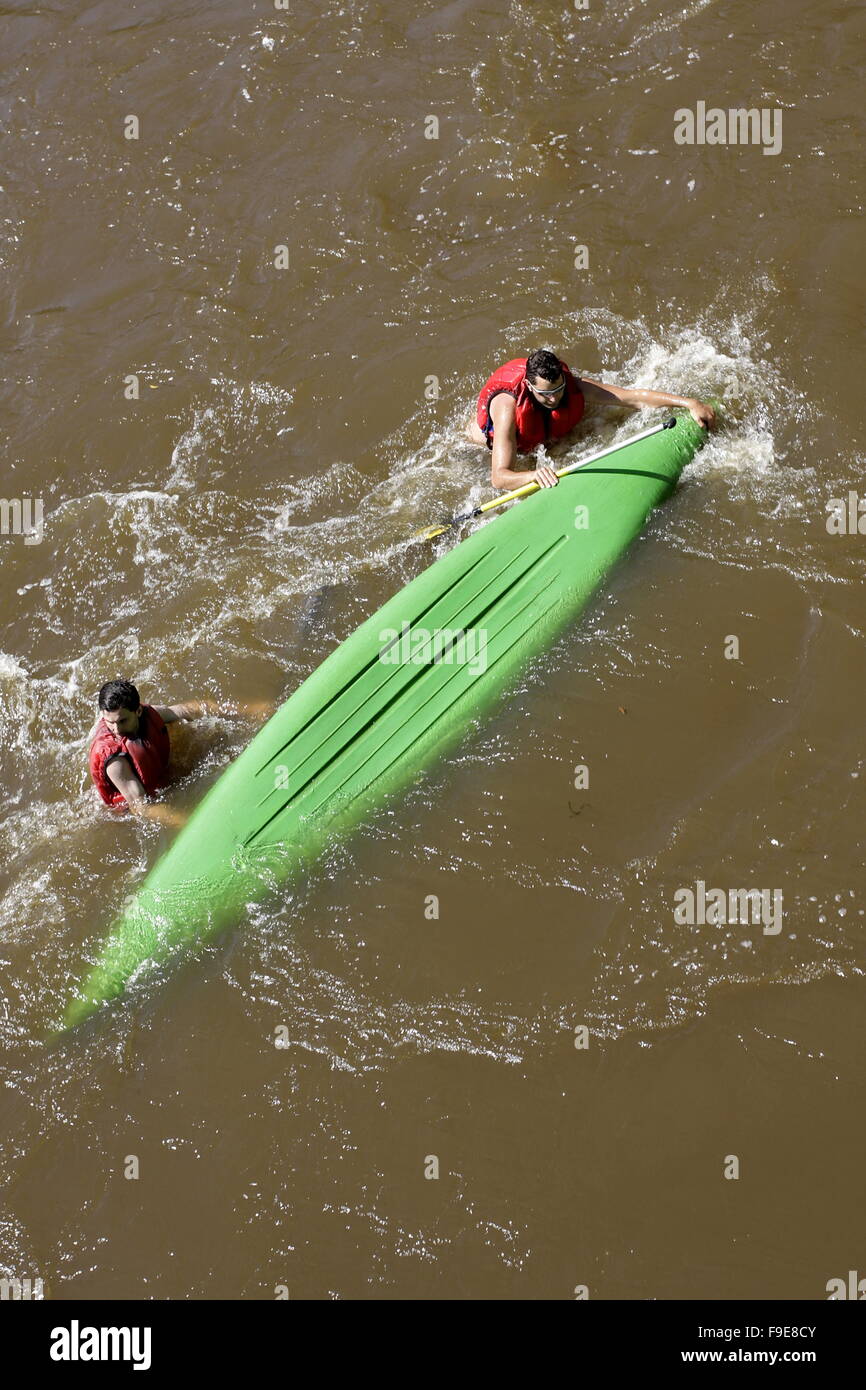 Two 2 person canoe kayak hi-res stock photography and images - Alamy