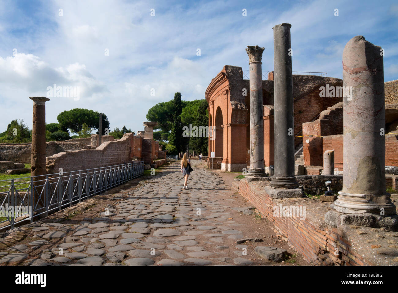 Ancient Roman port of Ostia, near Rome, Italy, Europe Stock Photo - Alamy