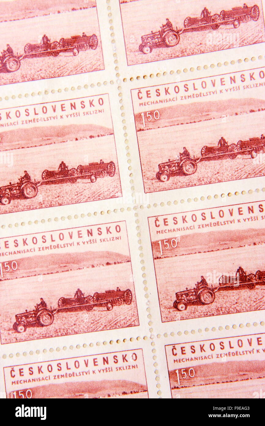 Old Stamps High Resolution Stock Photography and Images - Alamy