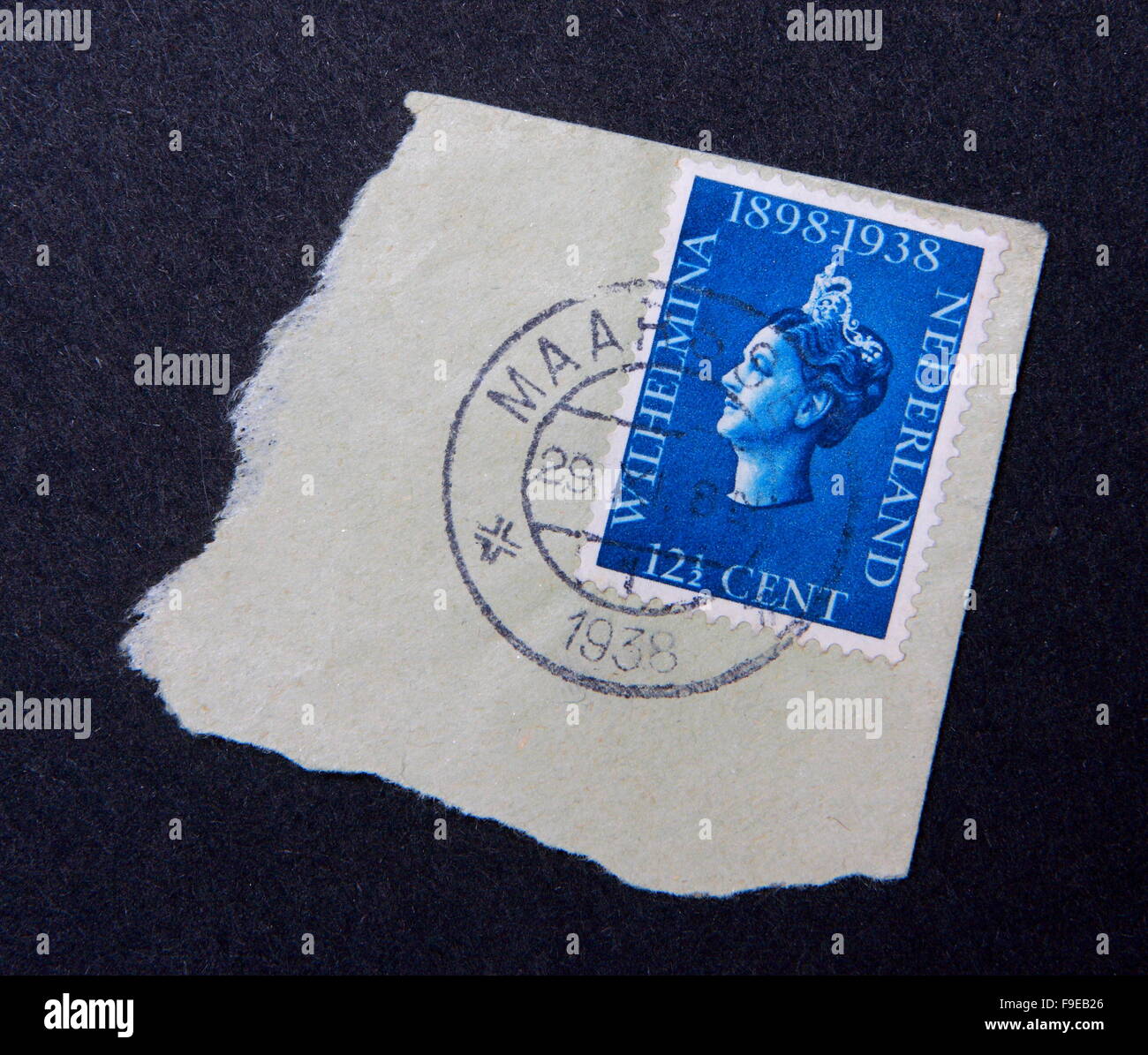 Vintage letters stamps hi-res stock photography and images - Alamy