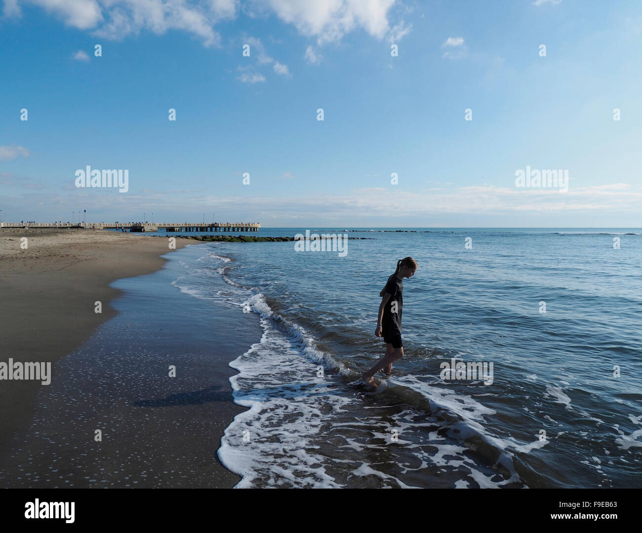 Lido ostia rome beach hi-res stock photography and images - Alamy