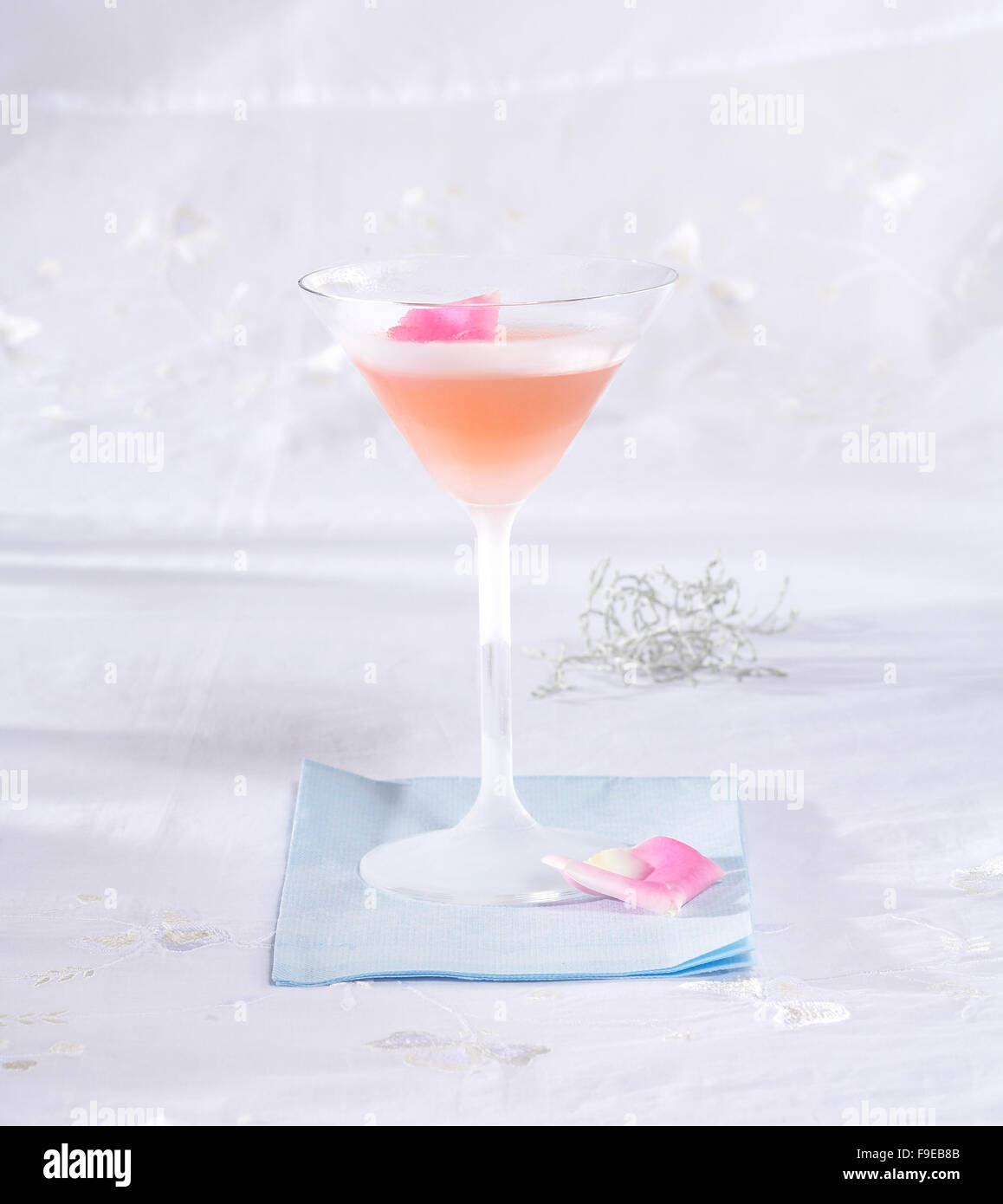 Arctic Rose with Vodka Stock Photo - Alamy