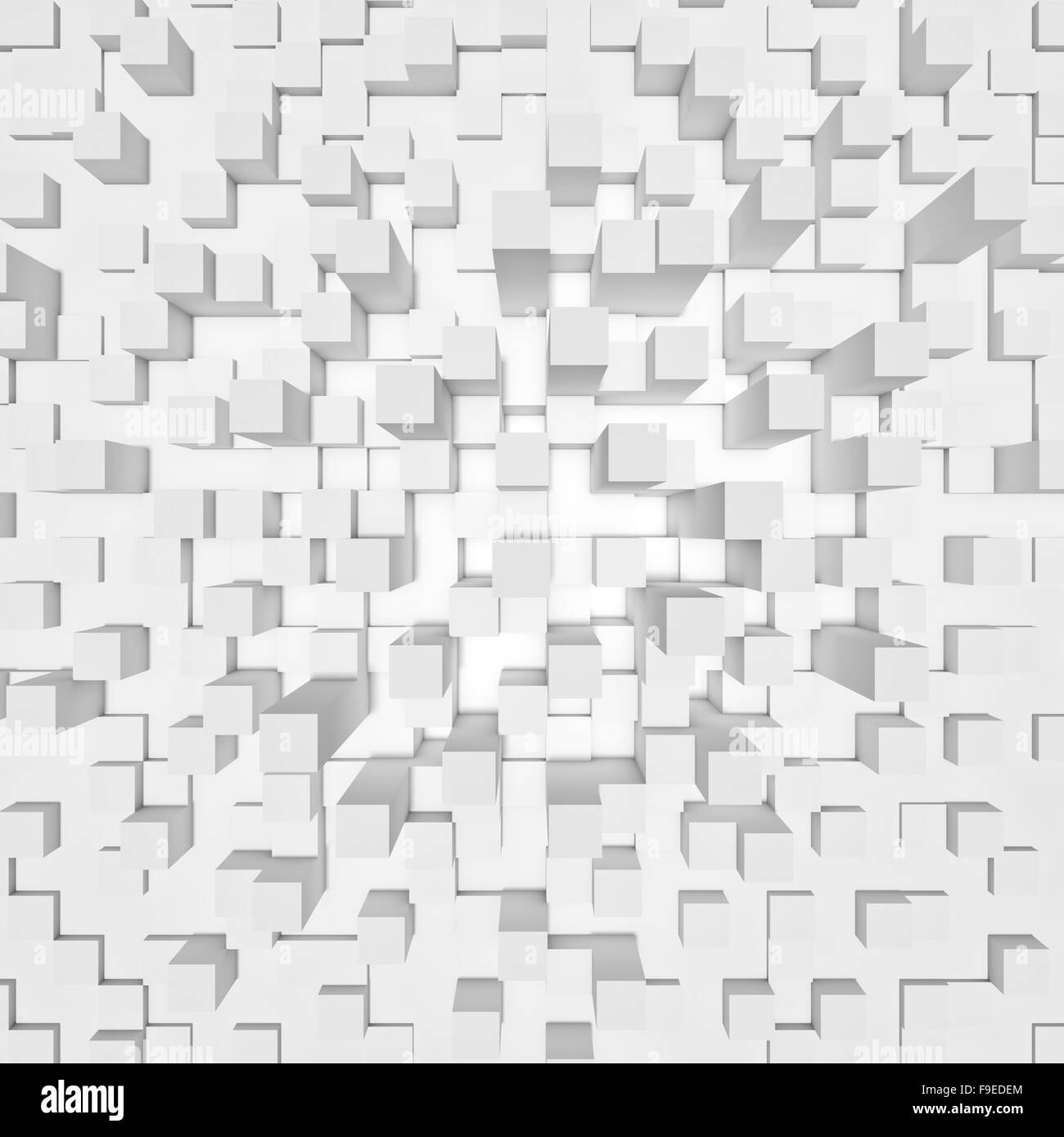 3d image of cubes geometric background Stock Photo - Alamy