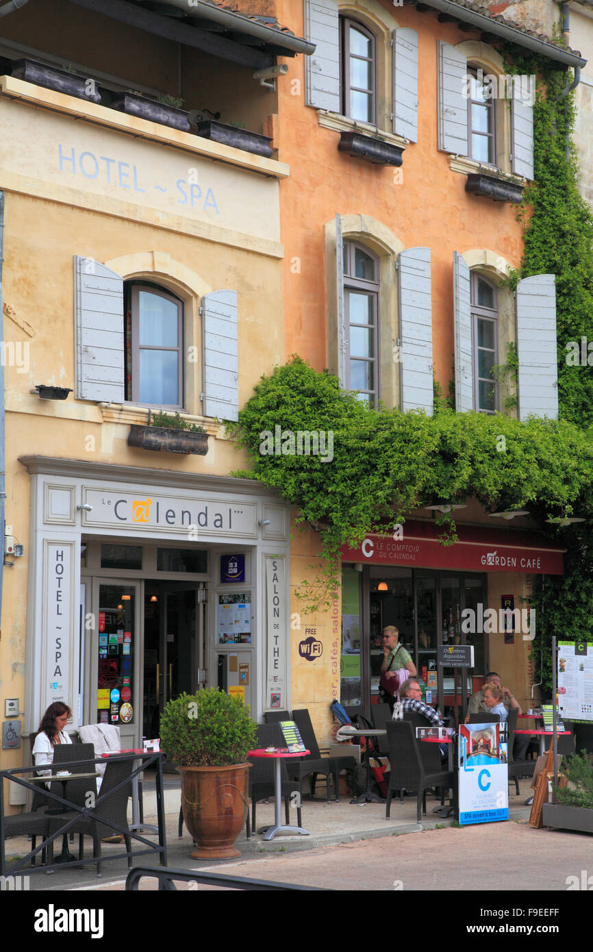 France, Provence, Arles, street scene, cafe, people Stock Photo - Alamy