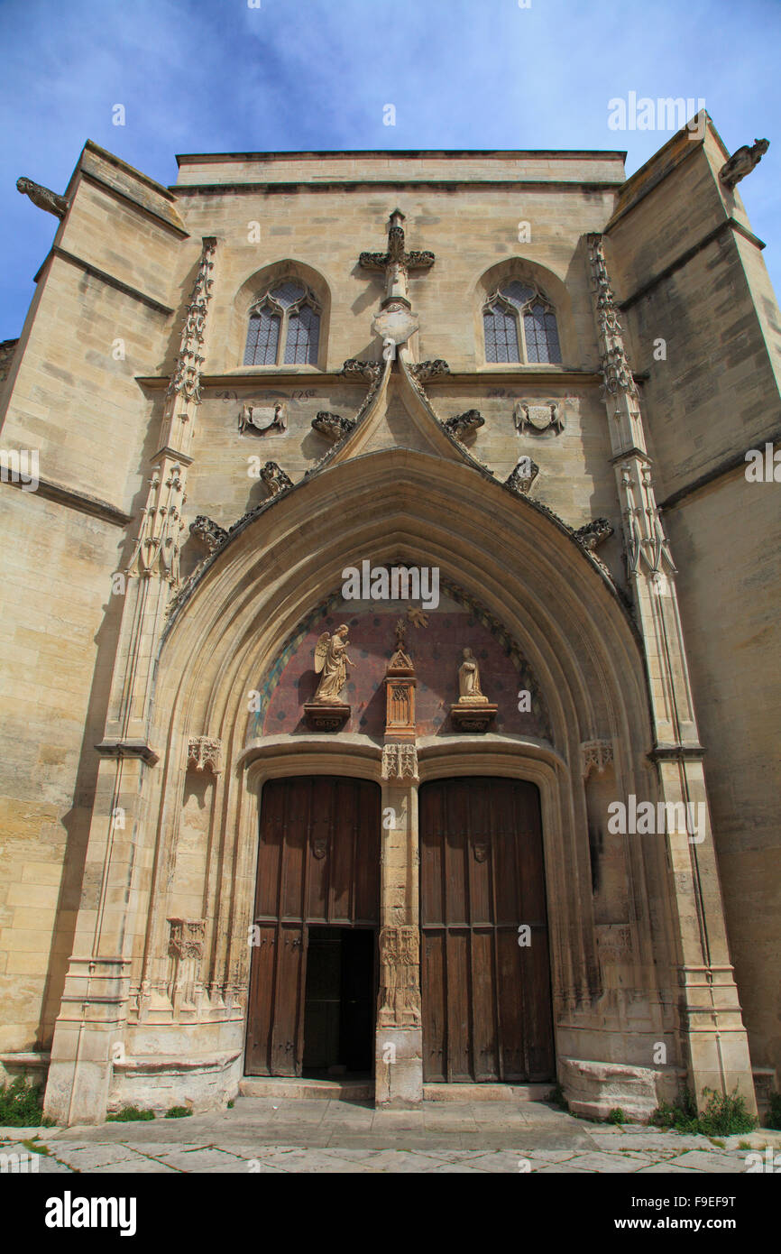 France Provence Avignon Collégiale Saint-Agricol church Stock Photo - Alamy