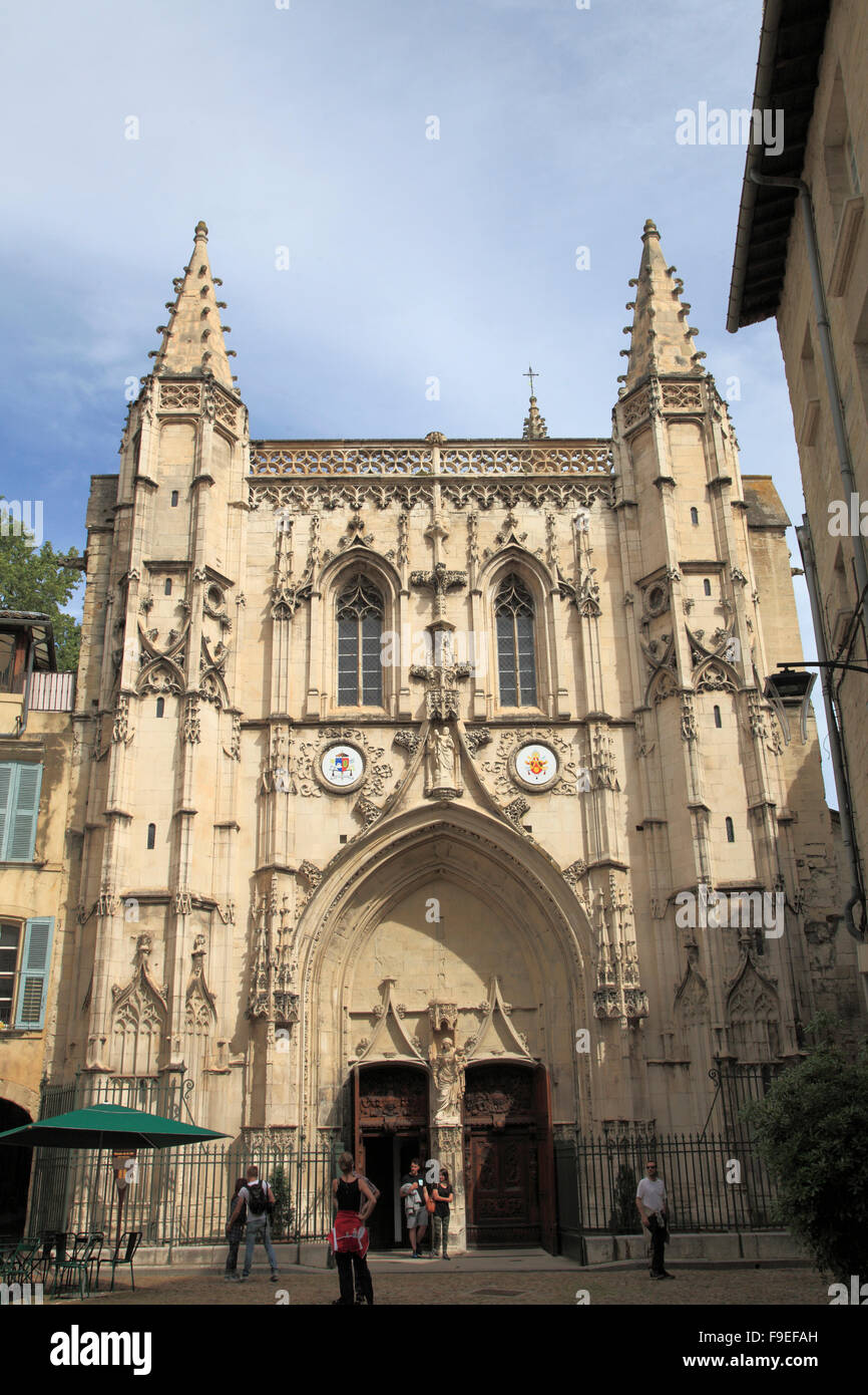 Avignon france church hi-res stock photography and images - Alamy
