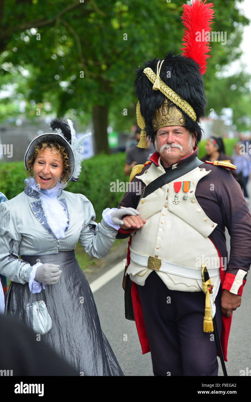 Battle of Waterloo, Bicentennial, Waterloo, Belgium Stock Photo - Alamy