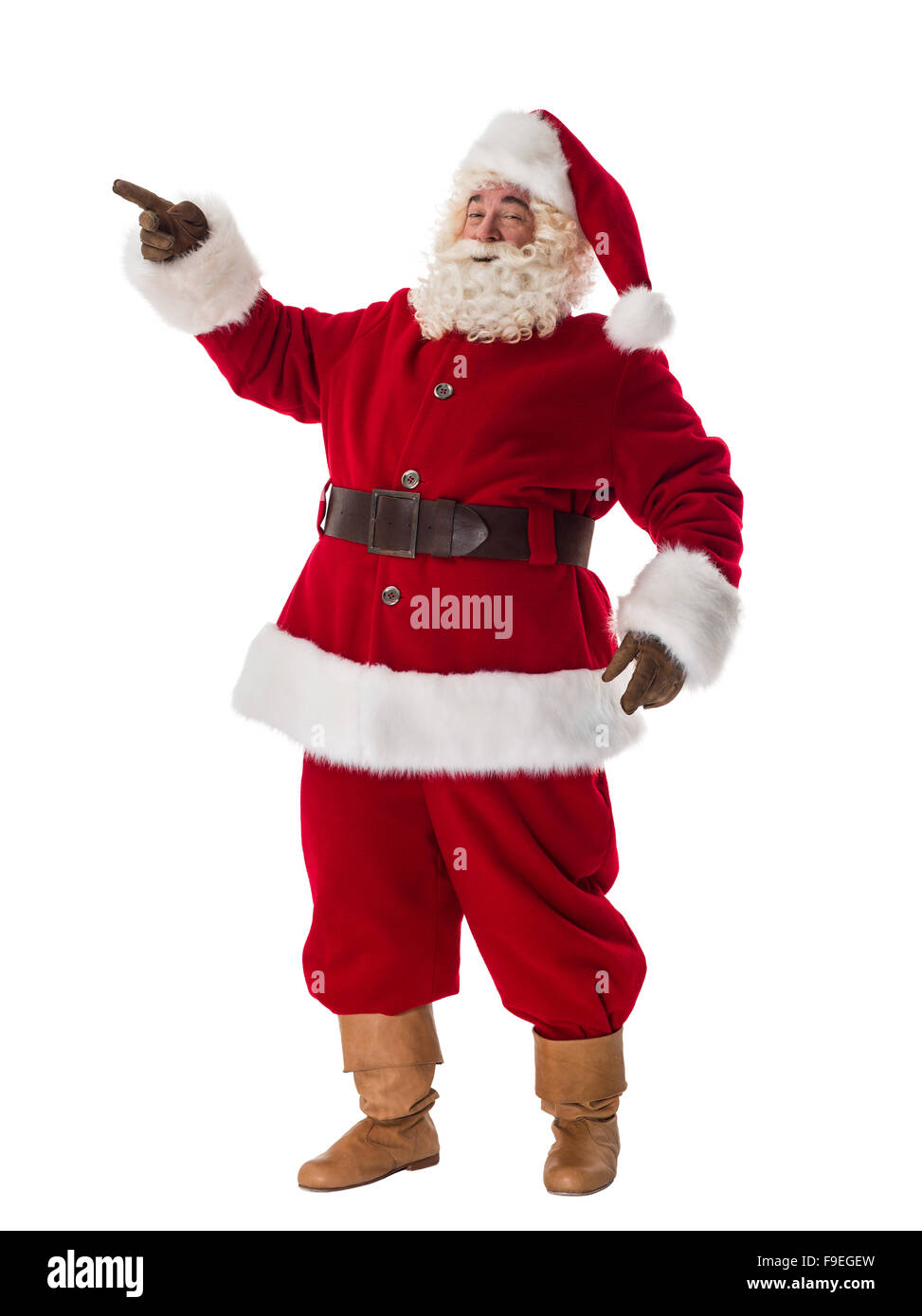 Portrait senior man pointing Cut Out Stock Images & Pictures - Alamy