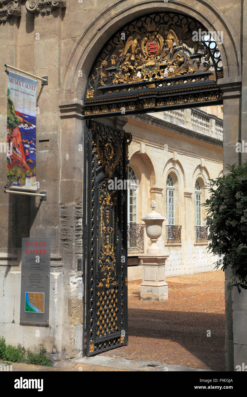 France Provence Avignon Musée Calvet museum Stock Photo - Alamy