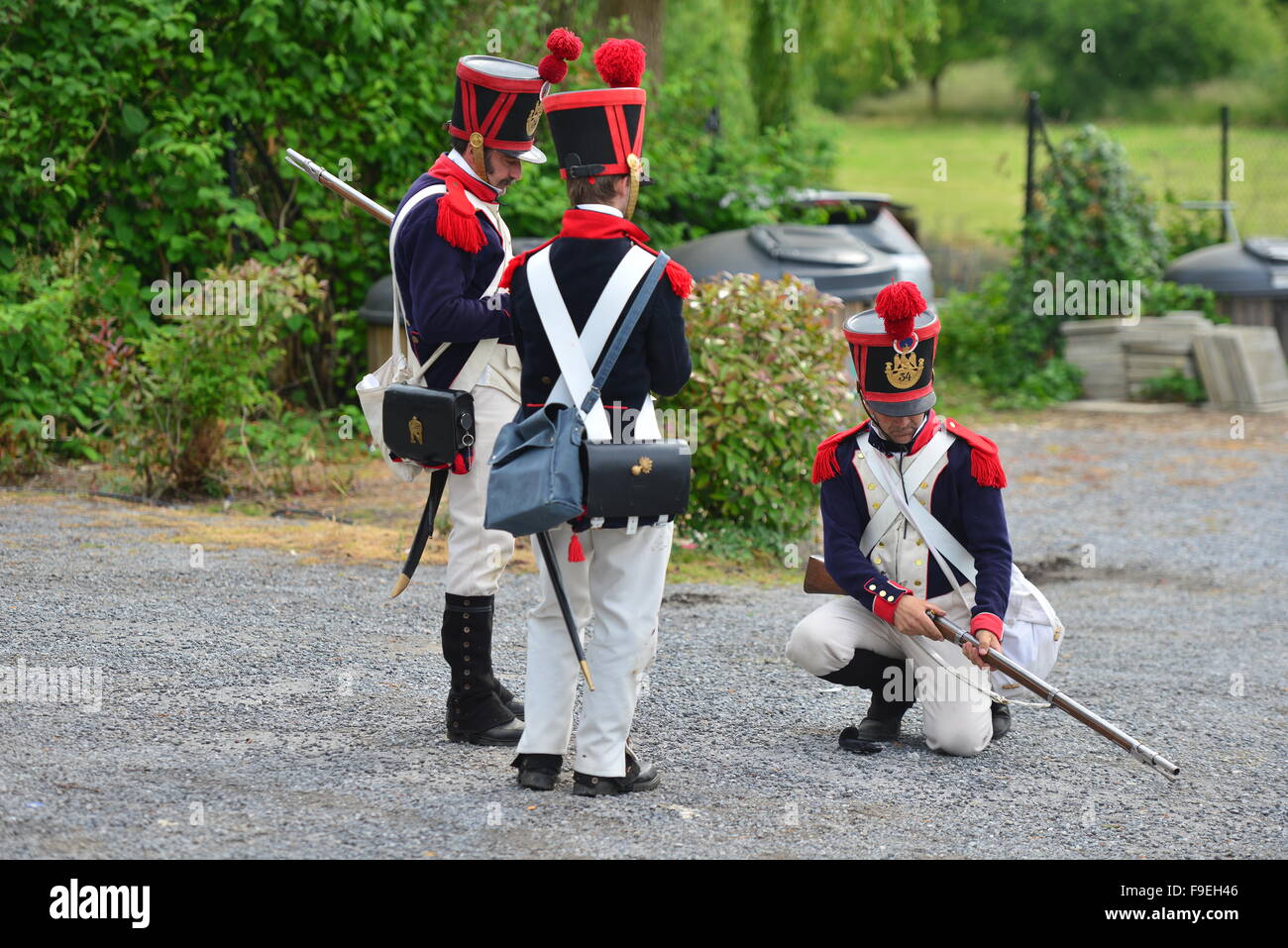 Battle of Waterloo, Bicentennial, Waterloo, Belgium Stock Photo - Alamy