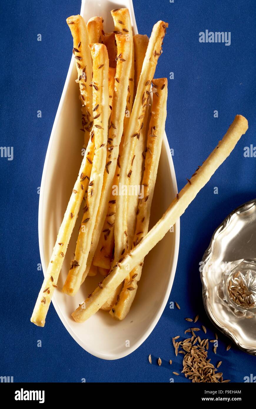 Curd Sticks with Cumin Stock Photo - Alamy