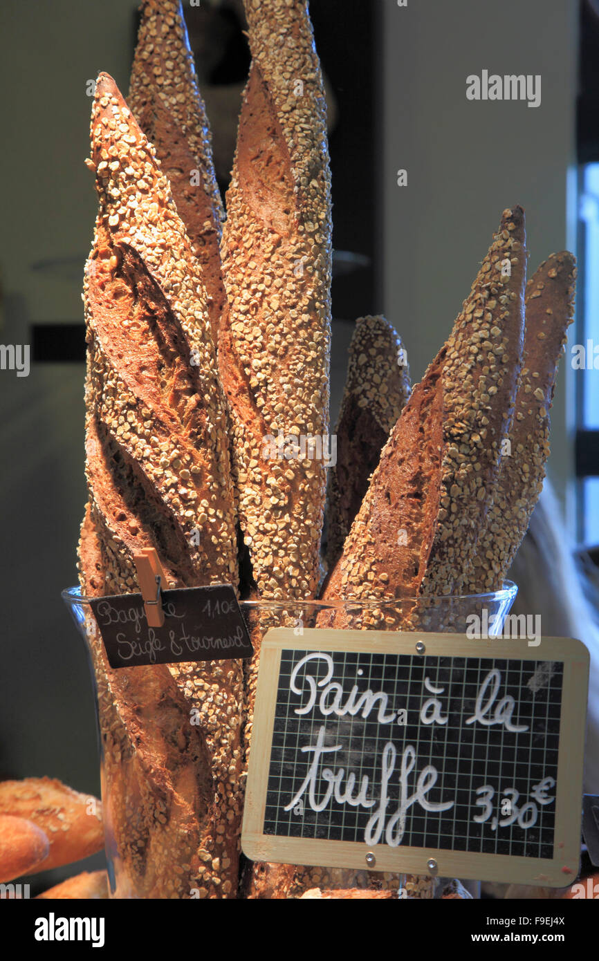 France, Provence, Avignon, market, bread Stock Photo - Alamy