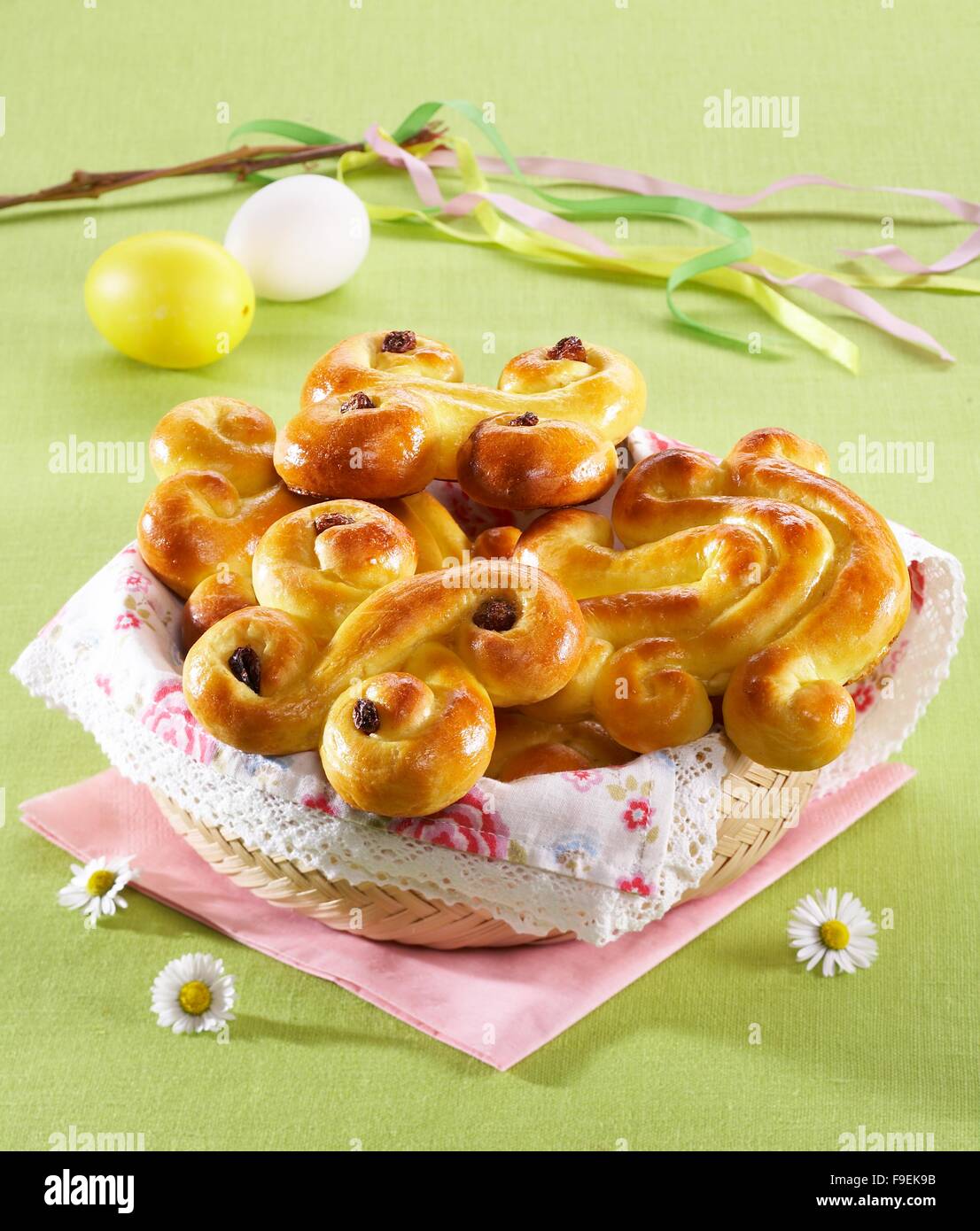 Easter Saffron Sweets Stock Photo - Alamy